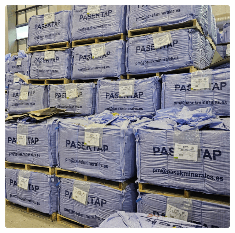 Refractory products | EBT sands - Pasek